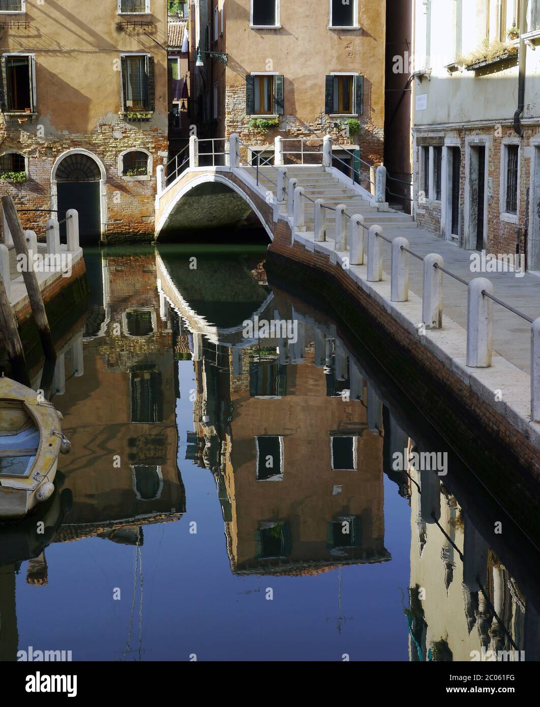 little channel in Venice Stock Photo - Alamy