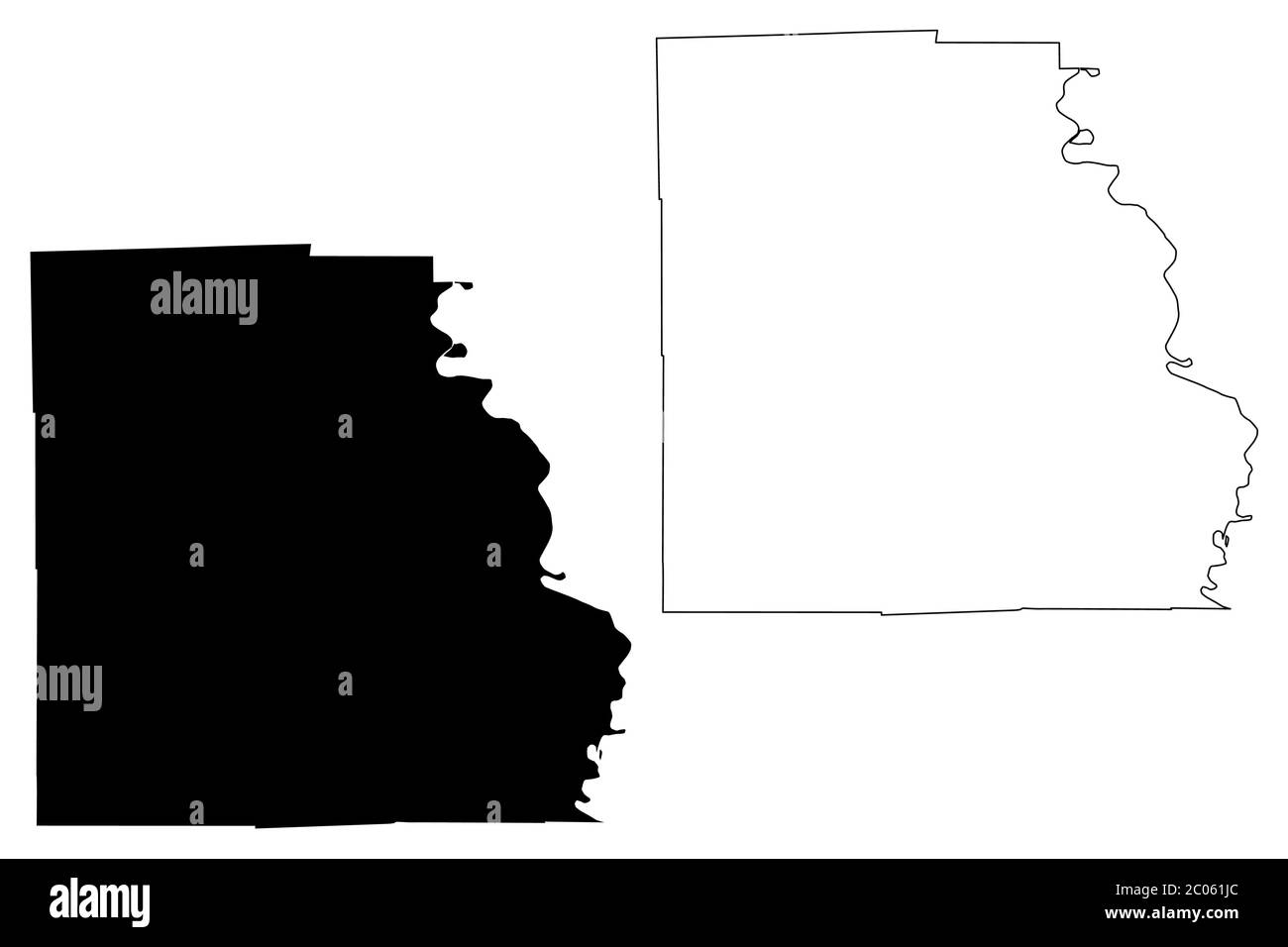 Crawford County, Illinois (U.S. county, United States of America, USA ...