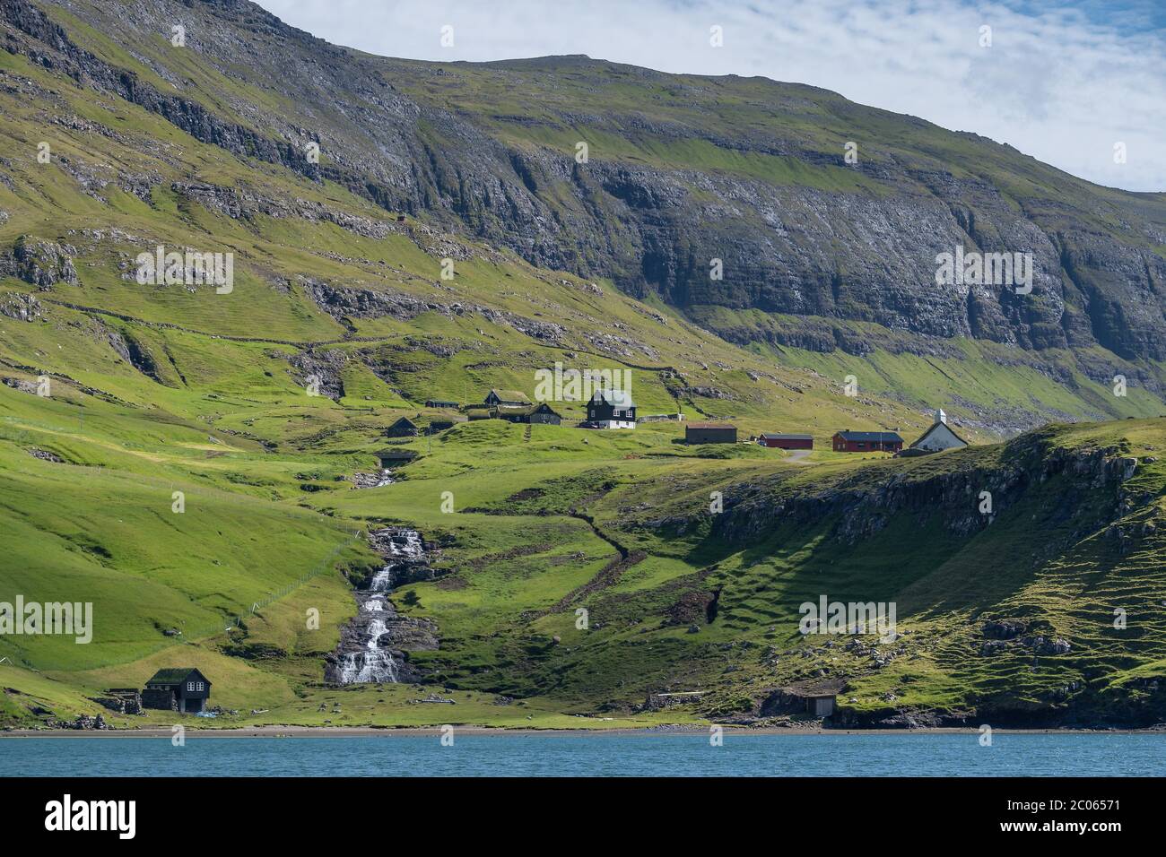 Saksun, Streymoy, Faroe Islands, Foroyar, Denmark Stock Photo - Alamy