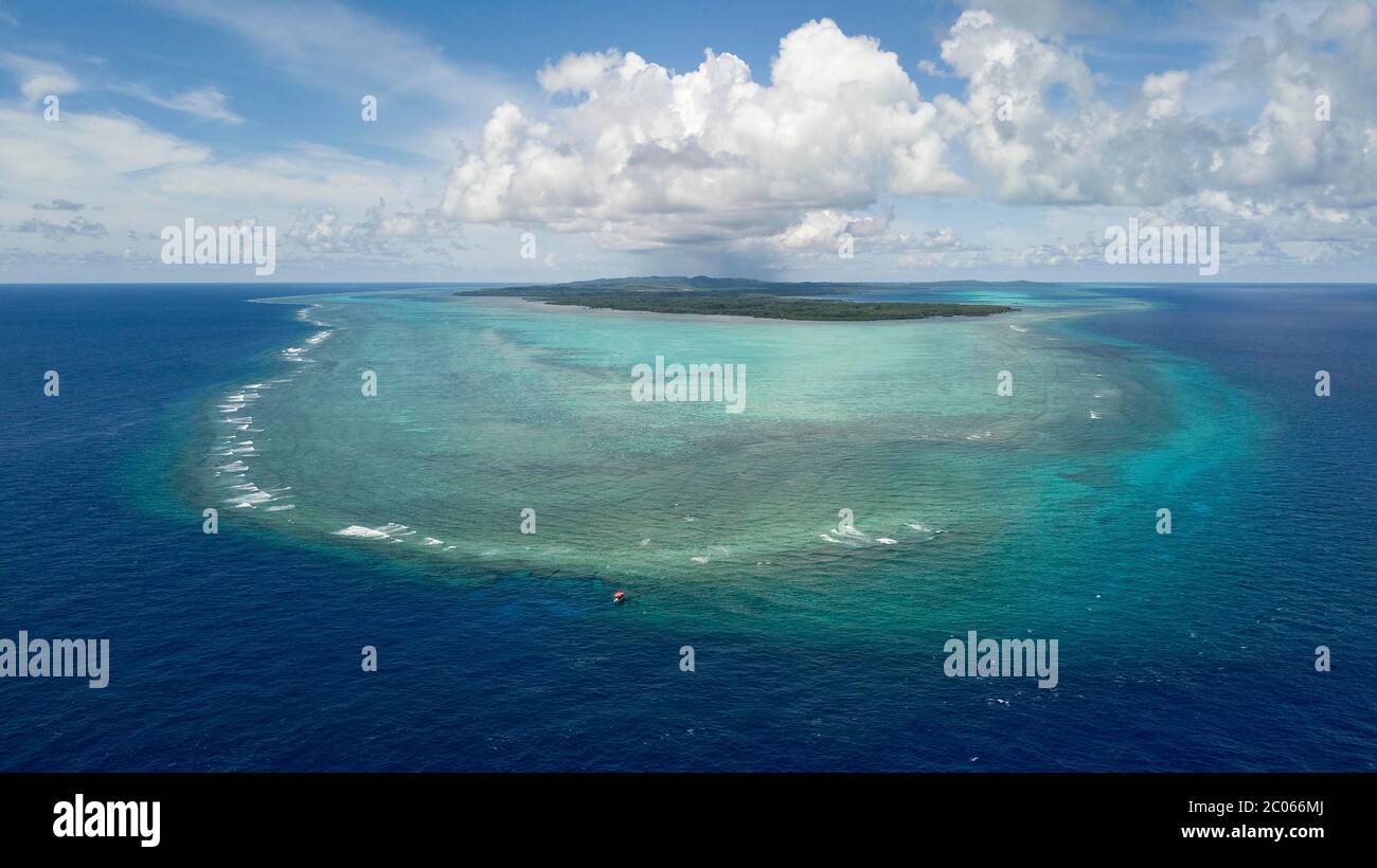 Yap island with outer reef hi-res stock photography and images - Alamy