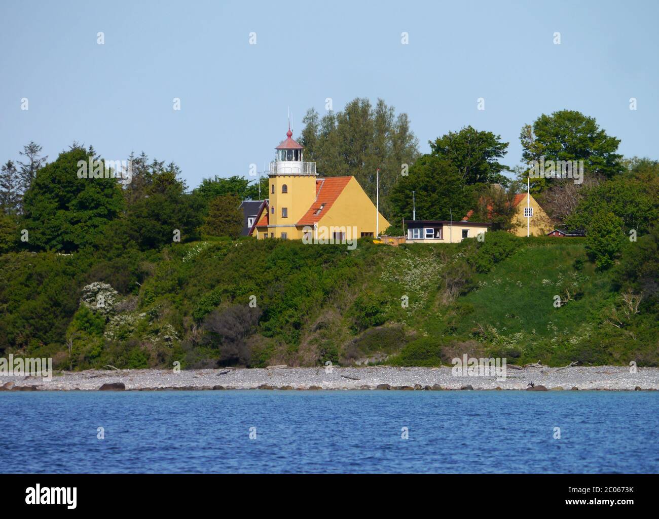 Møns klint lighthouse hi-res stock photography and images - Alamy
