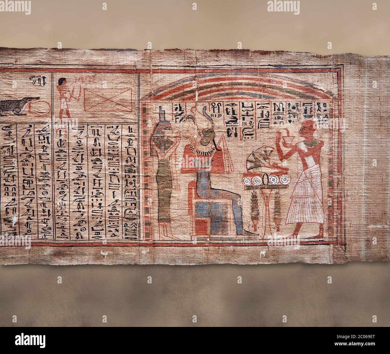 Ancient papyrus scribe hi-res stock photography and images - Alamy
