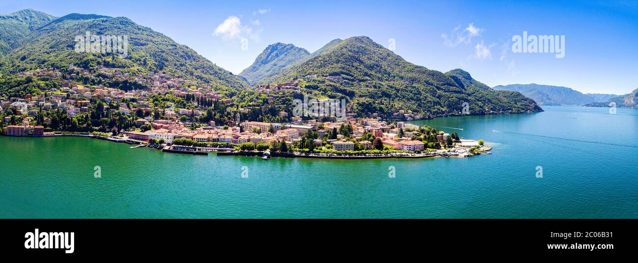 Bellano lake como hi-res stock photography and images - Alamy