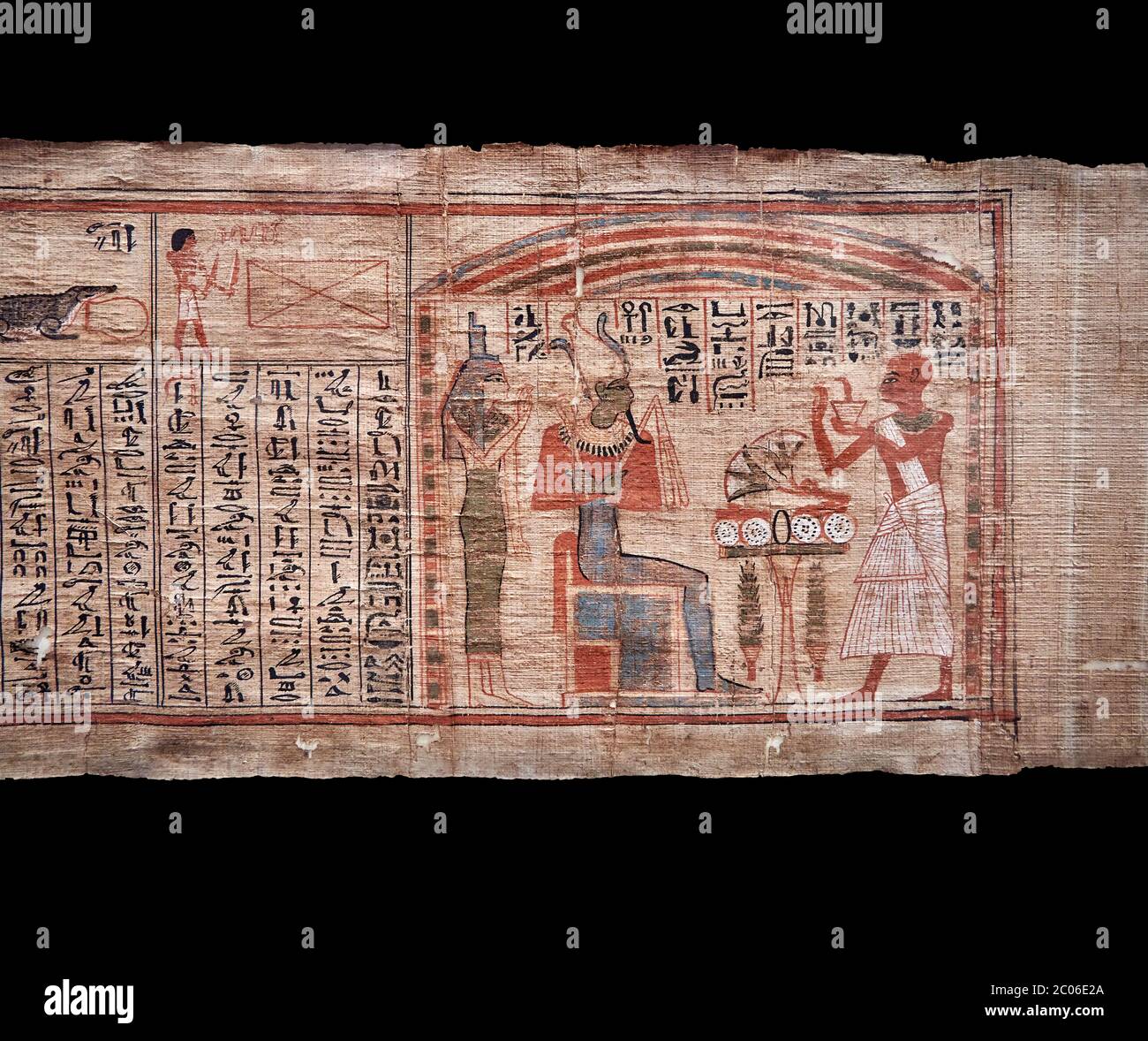 Ancient papyrus scribe hi-res stock photography and images - Alamy