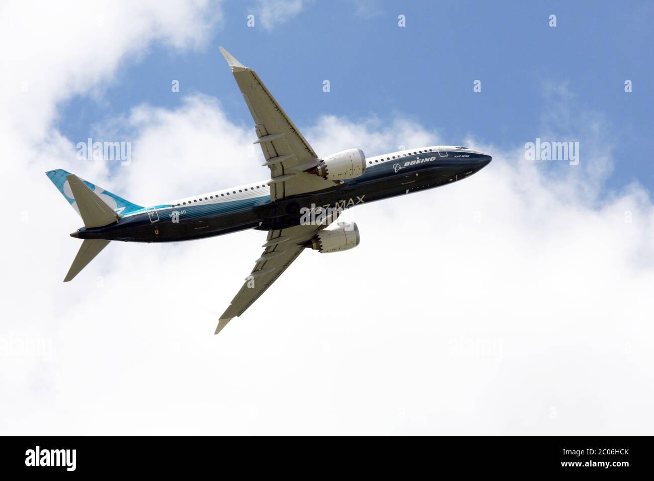 Boeing 737 Max before grounding Stock Photo - Alamy