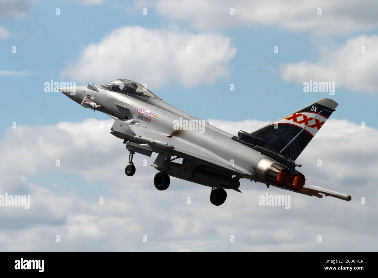 Eurofighter Typhoon, ZK343 RAF Display Team Stock Photo - Alamy