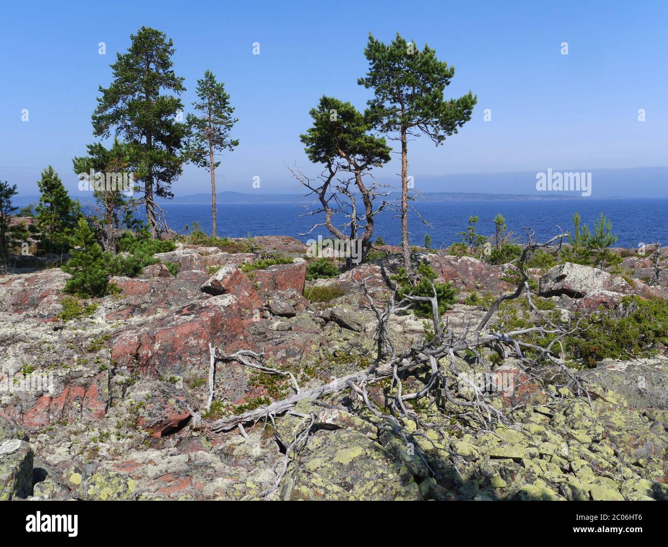coastal landscape in sweden Stock Photo - Alamy