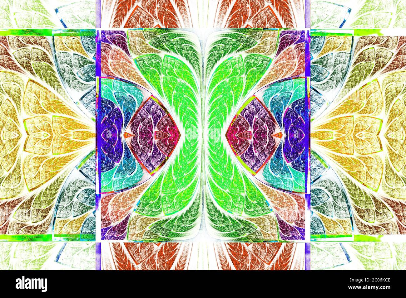 Dynamic stained glass window hi-res stock photography and images - Alamy