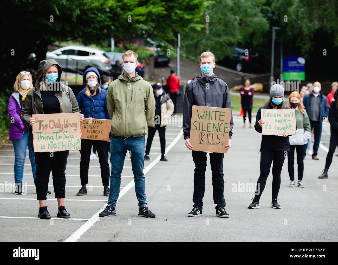 Racial discrimination protest hi-res stock photography and images - Alamy