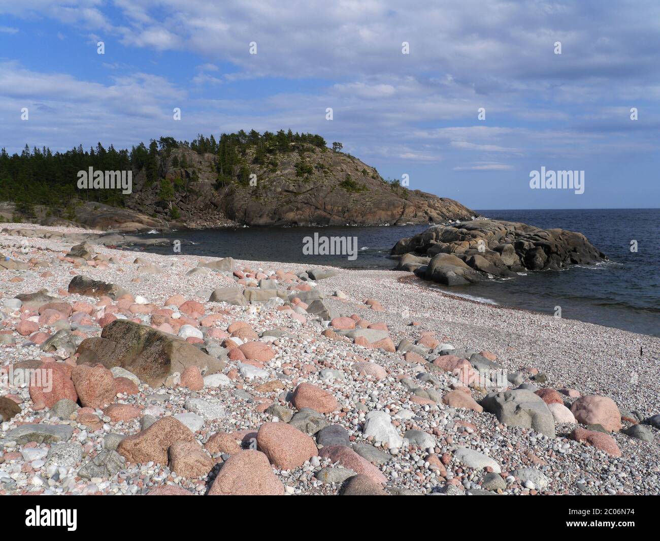 coastal landscape in sweden Stock Photo - Alamy