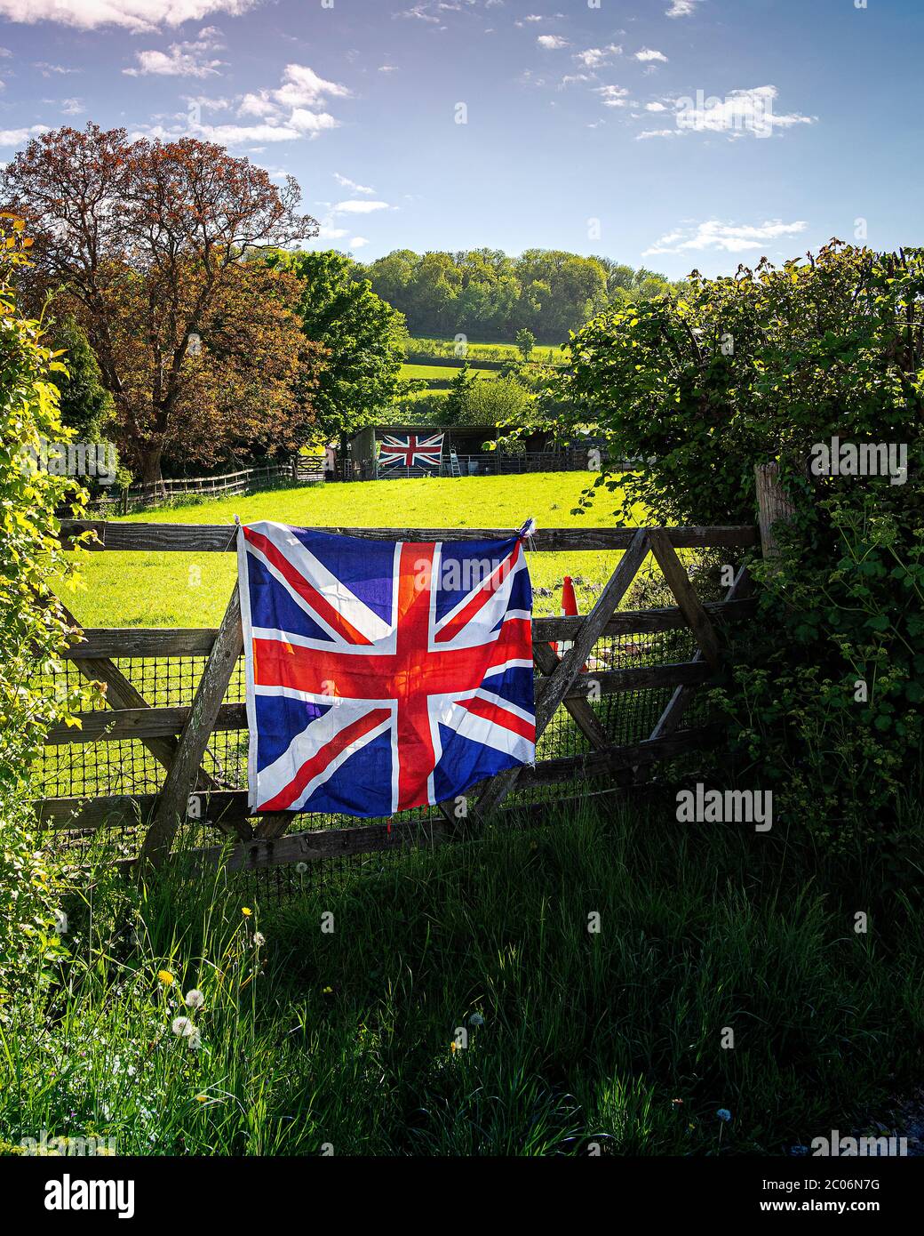 The gates flags hi-res stock photography and images - Alamy