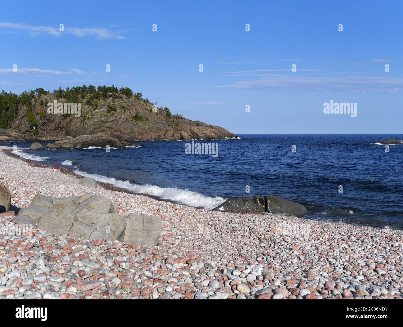 coastal landscape in sweden Stock Photo - Alamy