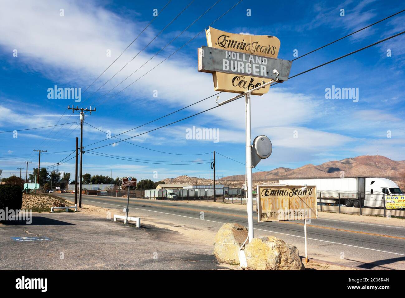 Vintage burger sign hi-res stock photography and images - Alamy