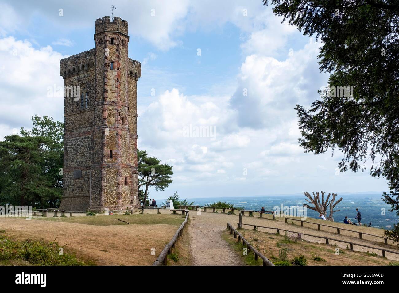 Leith hill tower surrey hills hi-res stock photography and images - Alamy