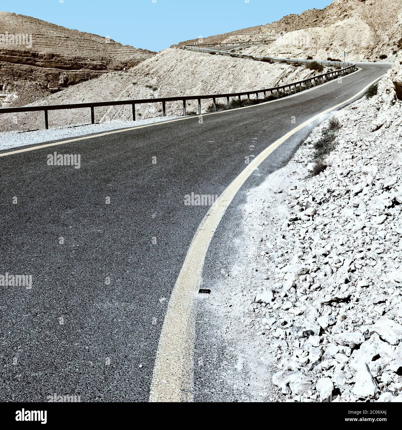 Road in Israel Stock Photo - Alamy