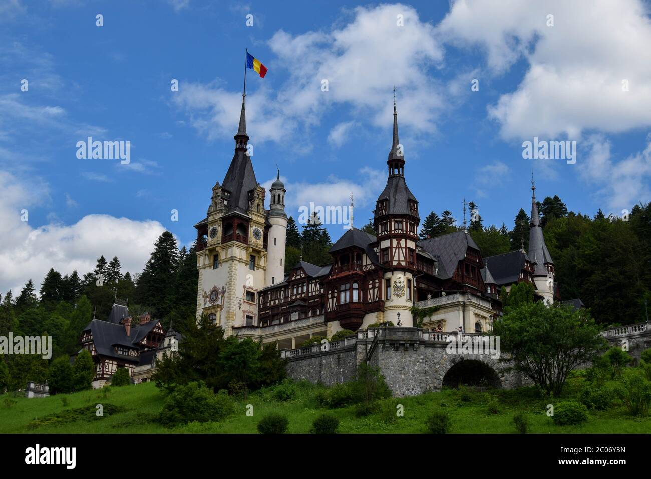 Peles Castle is a masterpiece of German new-Renaissance architecture ...