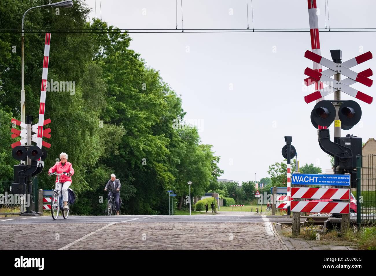 Guarded Railway Track Road Sign High Resolution Stock Photography and ...