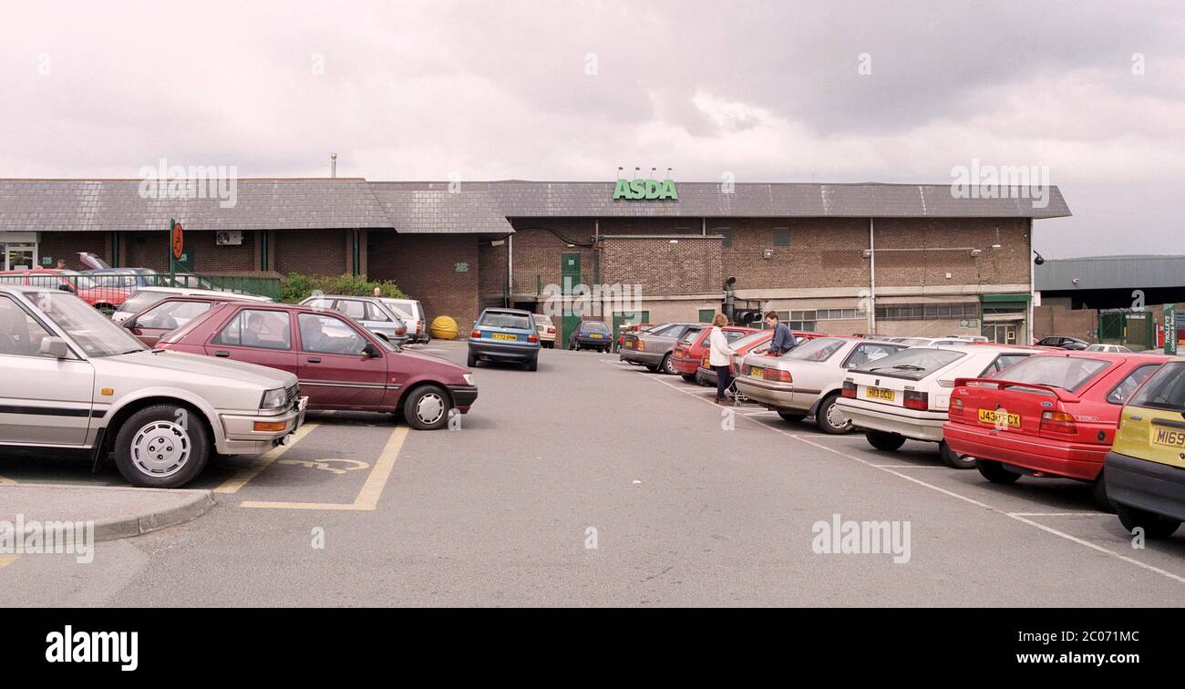 1996, The Asda supermarket at Orgreave, Sheffield, South Yorkshire ...
