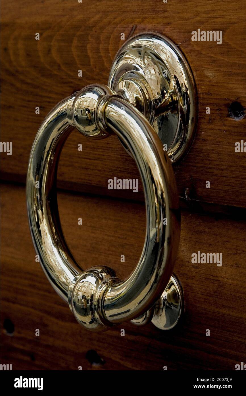 gold copper cnocker Stock Photo - Alamy