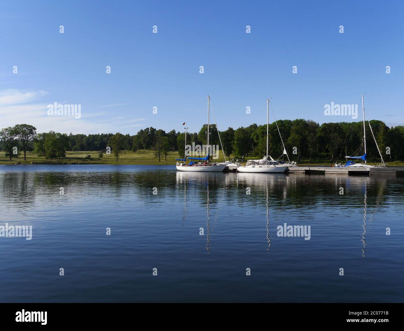 coastal landscape in sweden Stock Photo - Alamy
