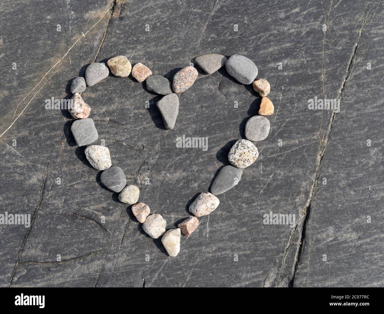 Heart Pebbles High Resolution Stock Photography and Images - Alamy