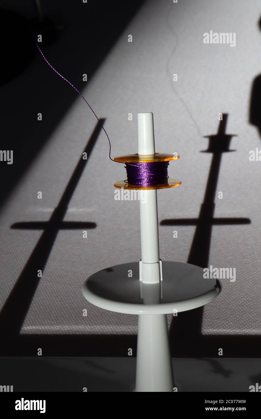 Plastic bobbin hi-res stock photography and images - Alamy