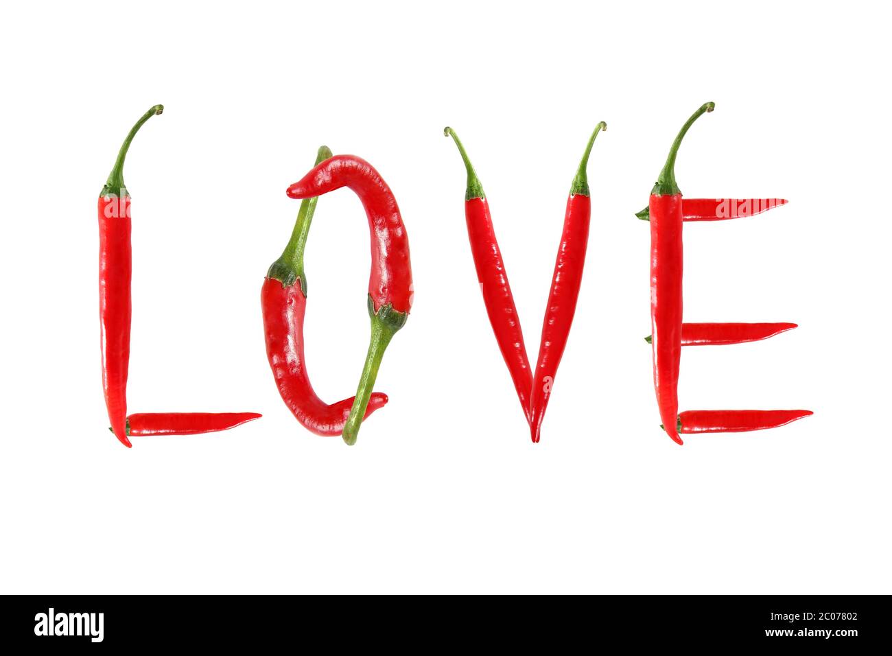 Chilli word hi-res stock photography and images - Alamy
