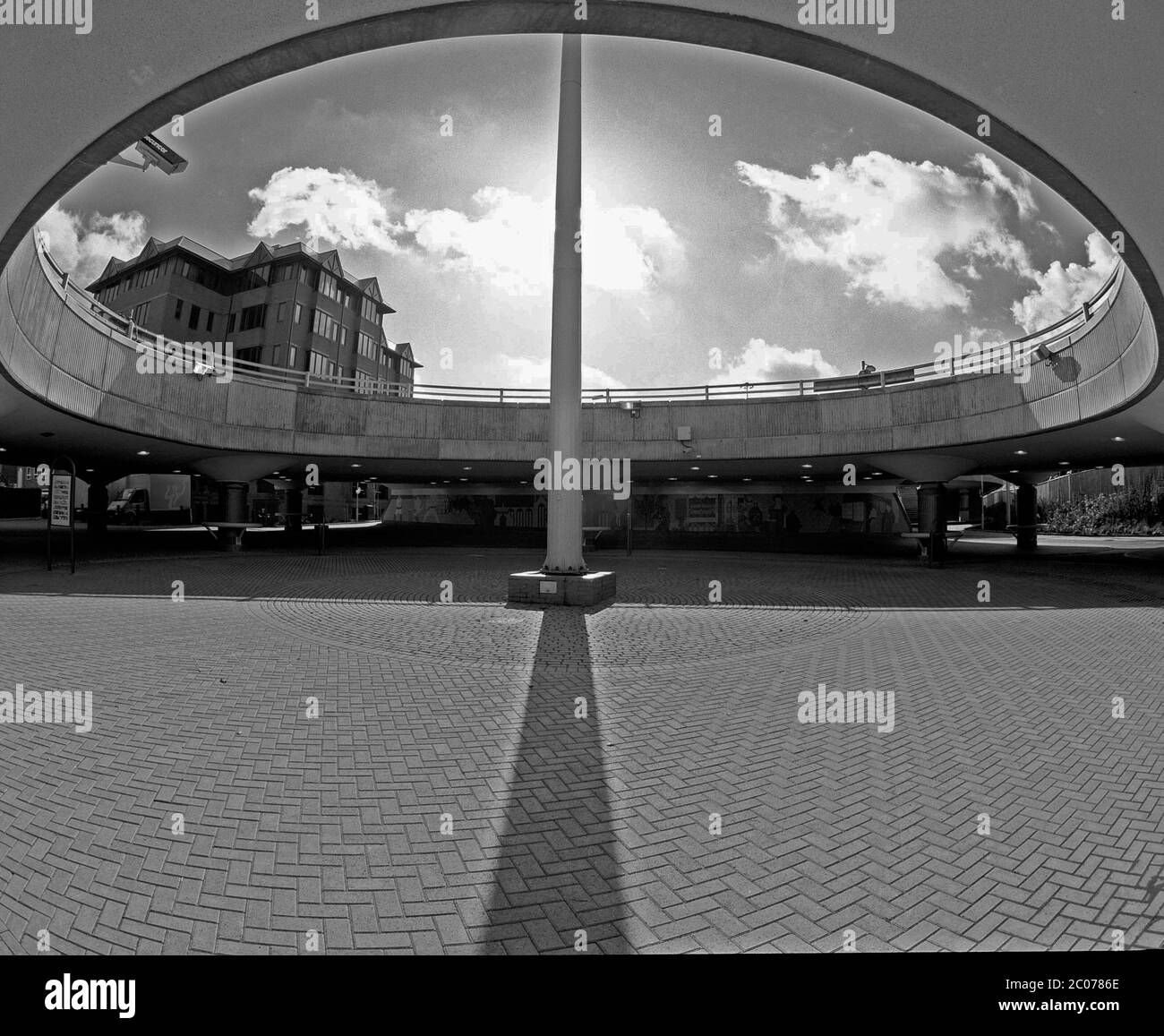 1996, Roxborough Roundabout underpass, Harrow, North London, South East ...
