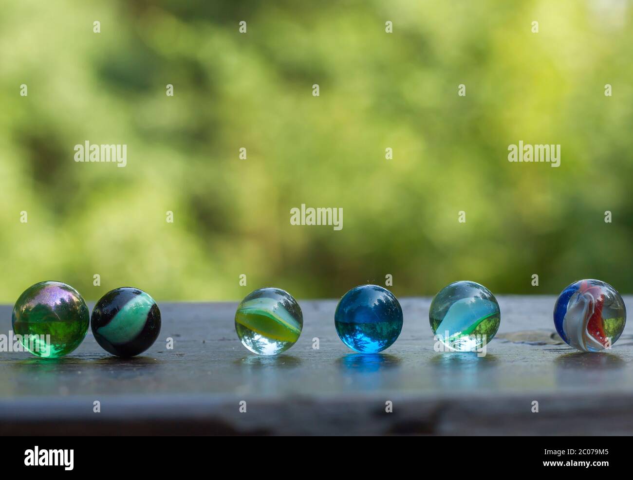 A set of colorful marbles Stock Photo - Alamy