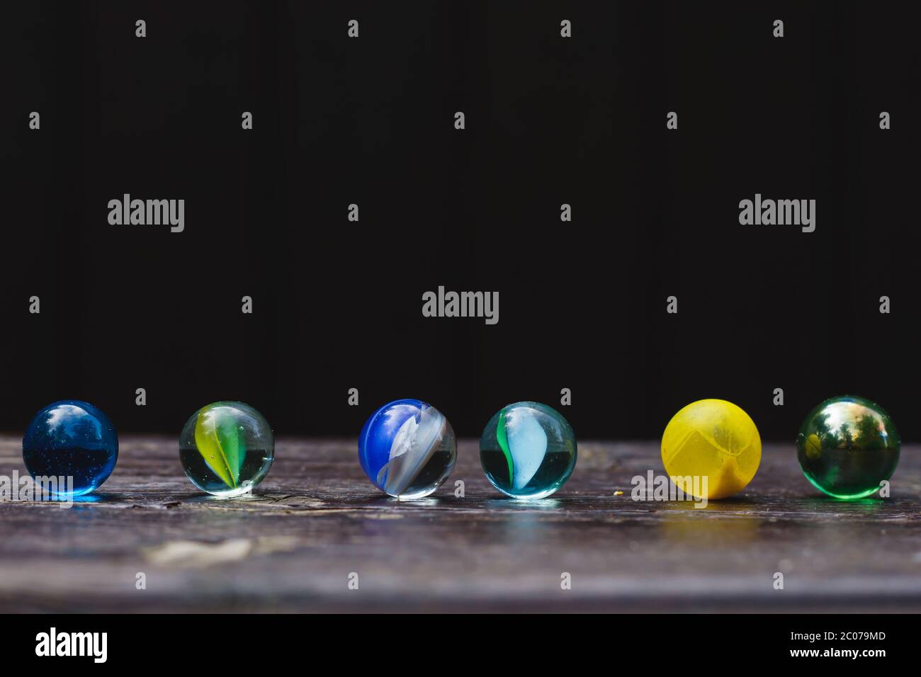 A set of colorful marbles Stock Photo - Alamy