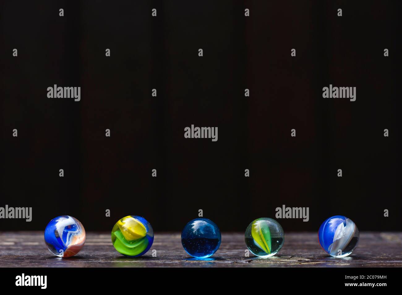 A set of colorful marbles Stock Photo - Alamy