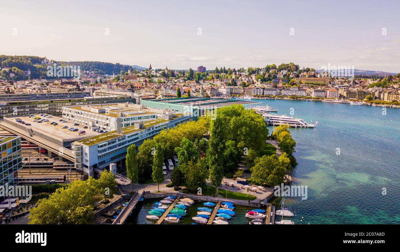Ferry and lake lucerne hi-res stock photography and images - Alamy