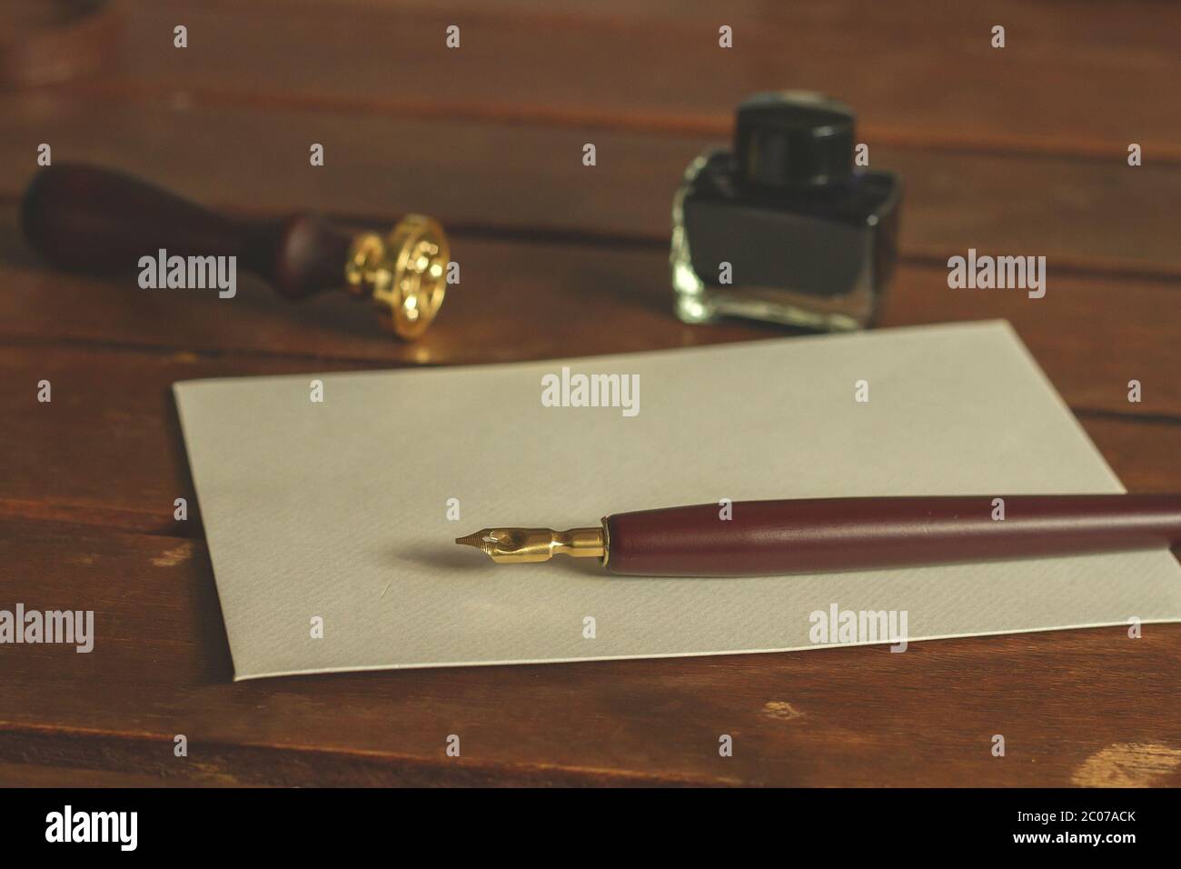 Writer tools on the desk Stock Photo - Alamy