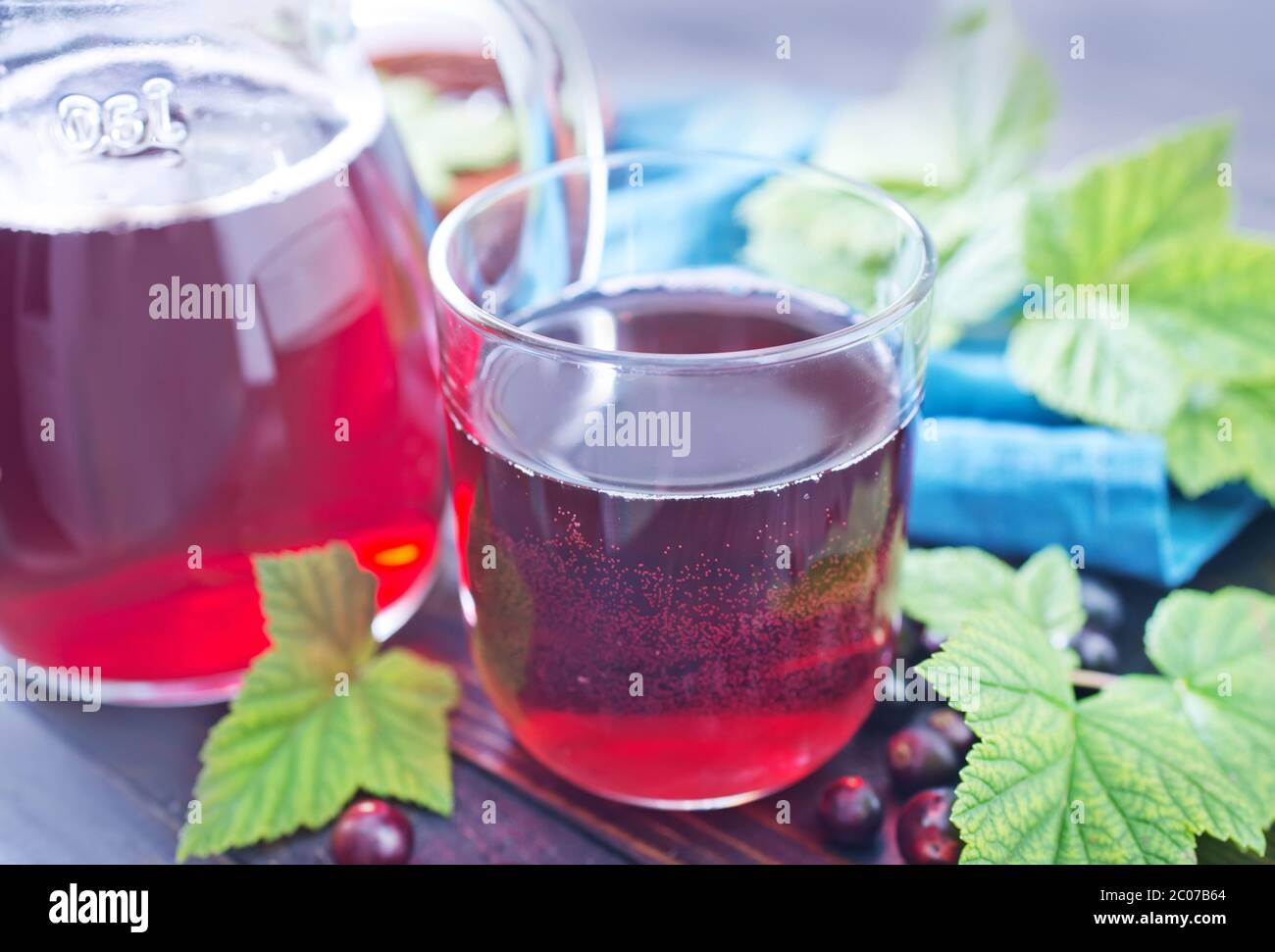 black currant juice Stock Photo - Alamy