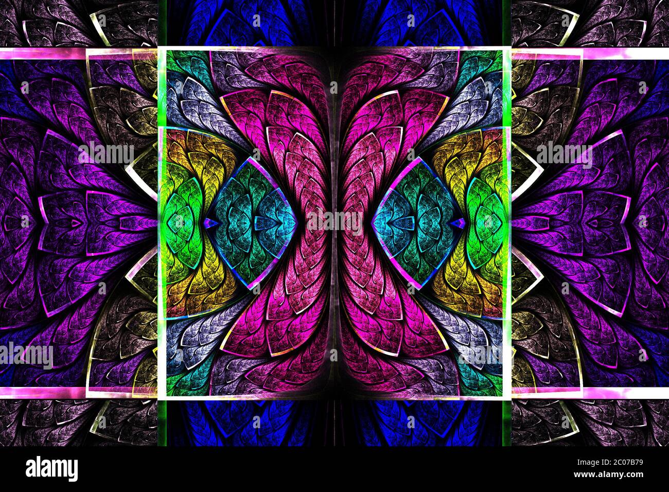 Dynamic Stained Glass Window High Resolution Stock Photography and ...
