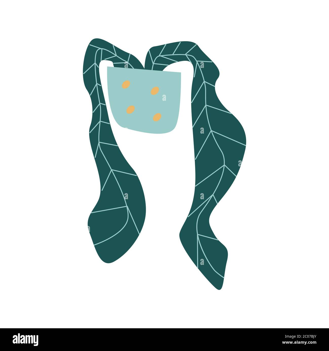 Snake plant illustration Stock Vector Images - Alamy