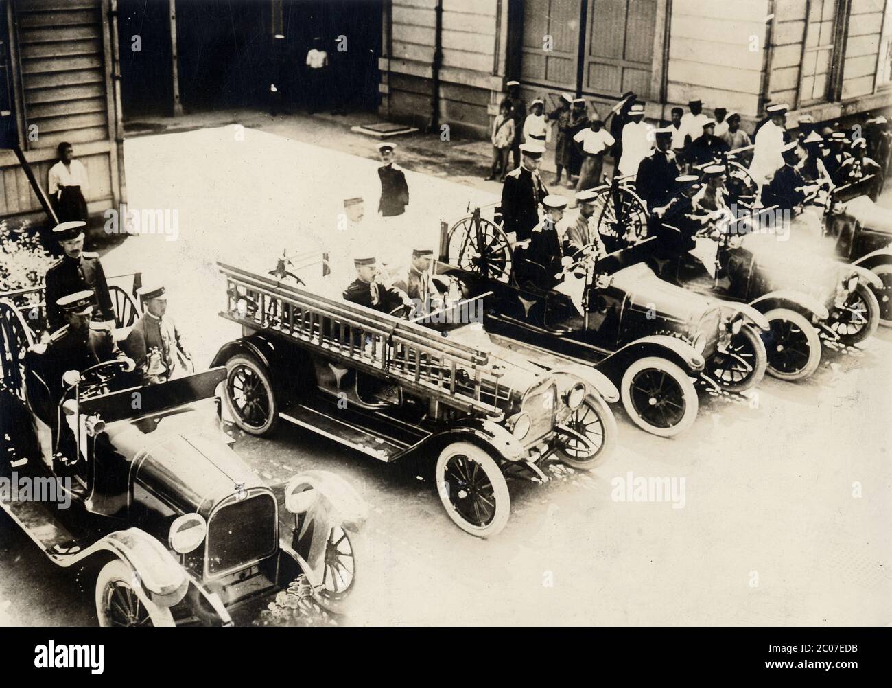Vintage fire engines hi-res stock photography and images - Alamy