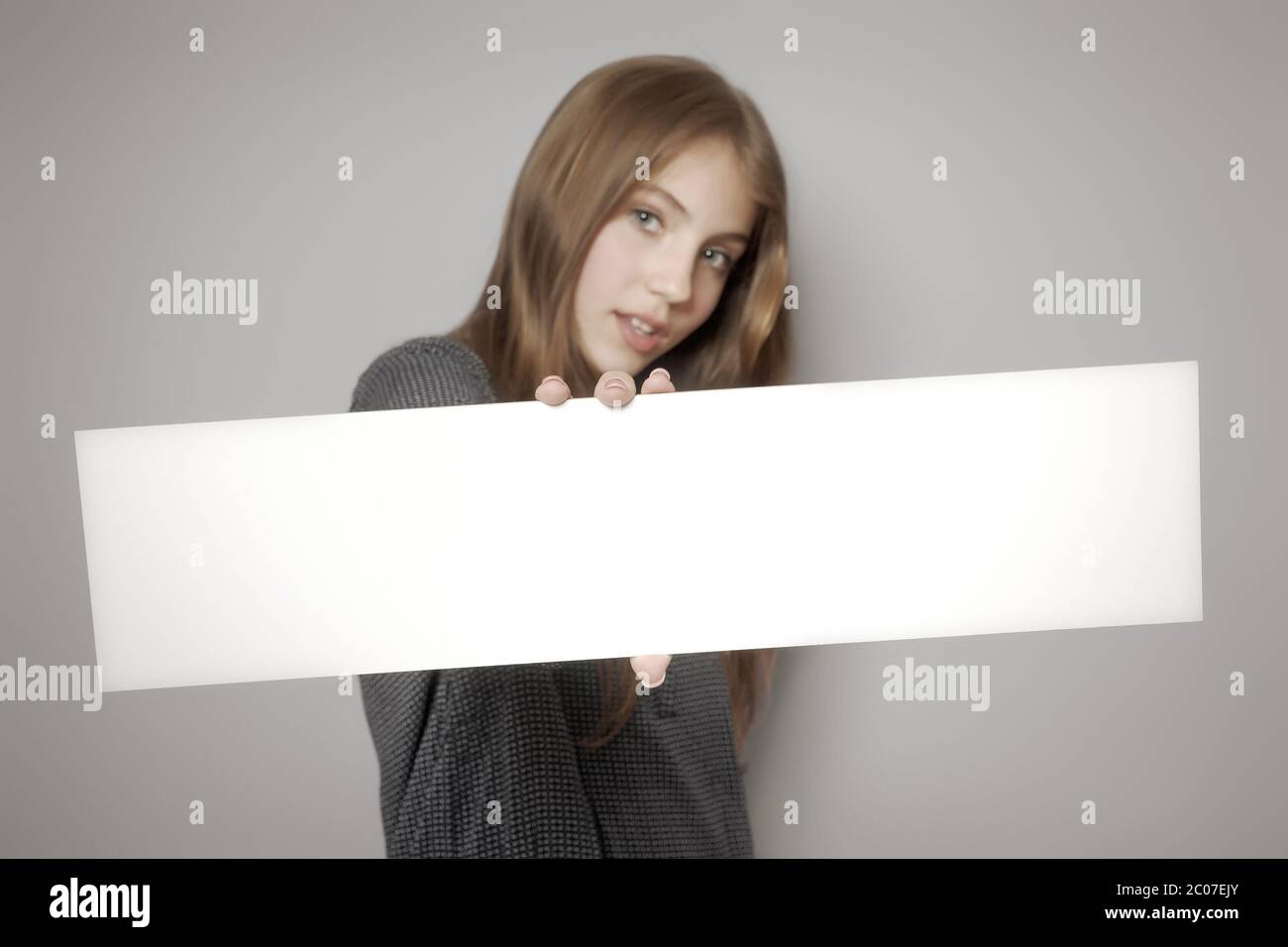 girl with board Stock Photo - Alamy