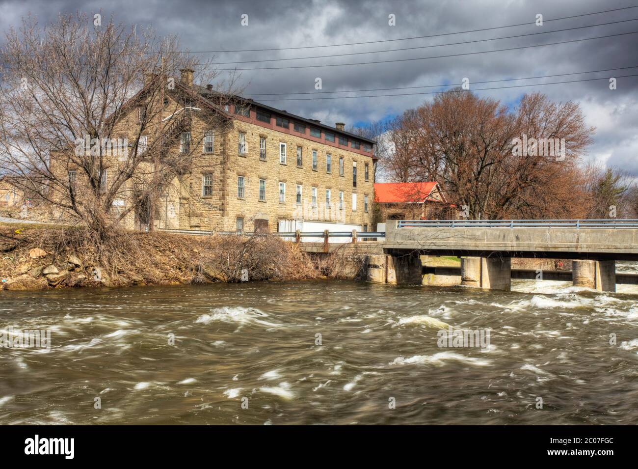 A View of Gillies Mill in Ontario, Canada Stock Photo - Alamy