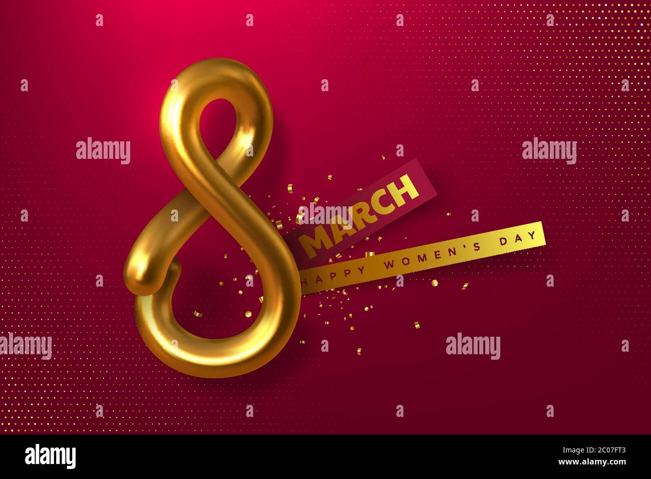 March 8 number eight Stock Vector Images - Alamy