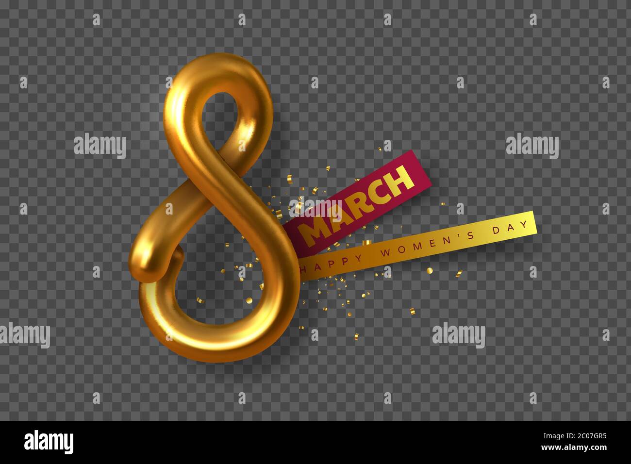March 8 number eight Stock Vector Images - Alamy