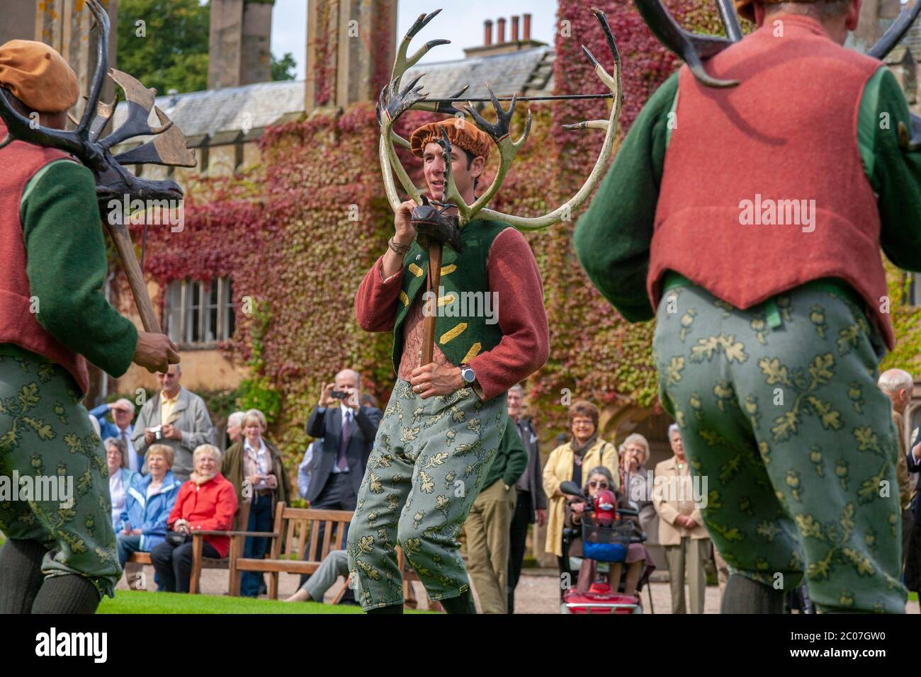 Abbots Bromley Horn Dance, Abbots Bromley, Staffordshire, England, UK ...