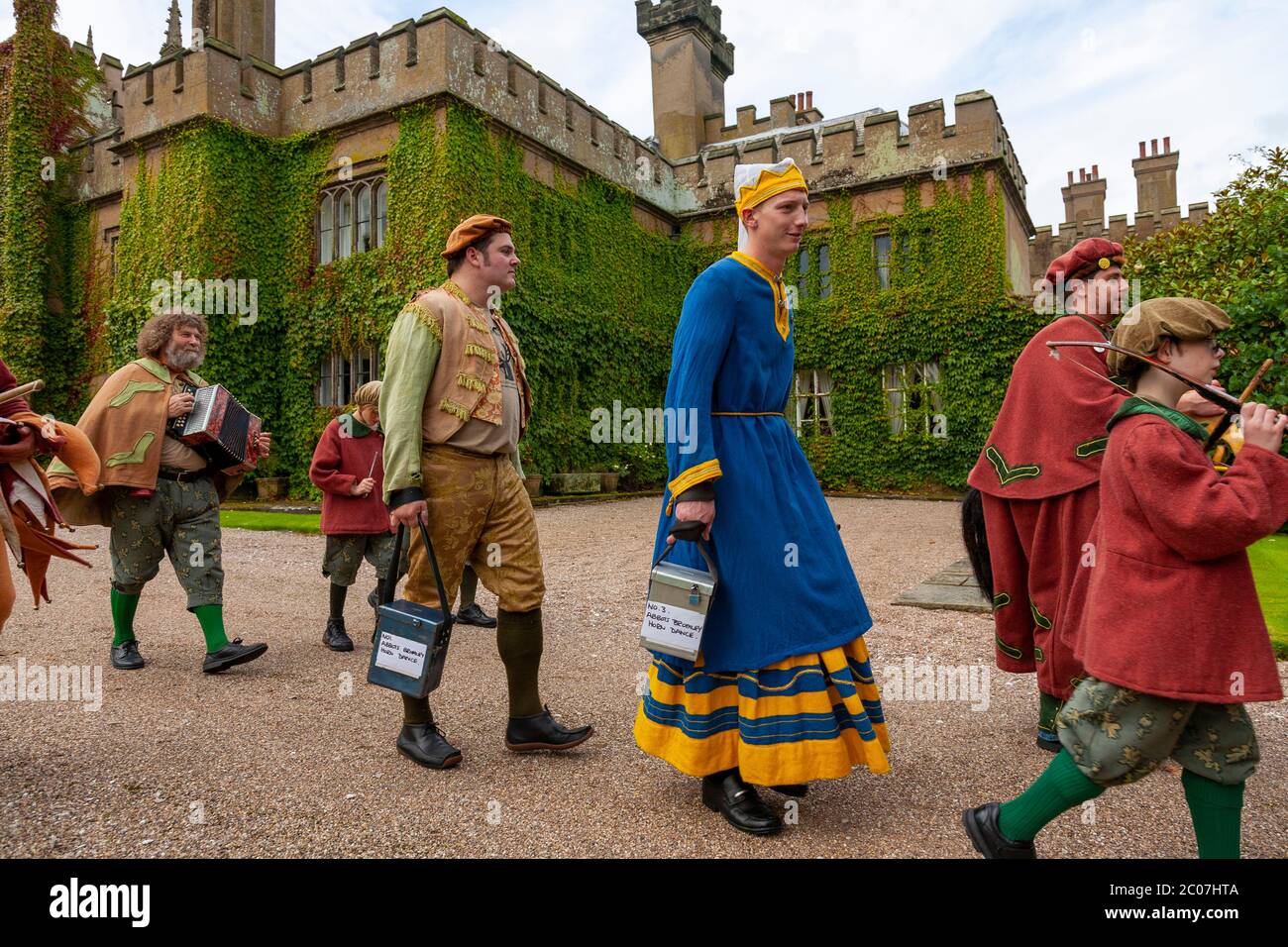 Abbots Bromley Horn Dance, Abbots Bromley, Staffordshire, England, UK ...