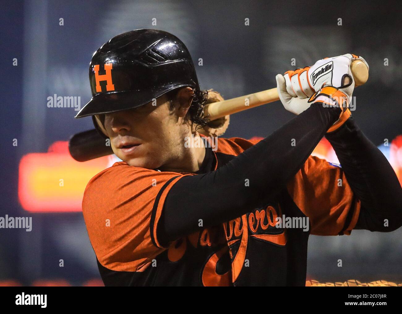 Roberto Ramos, durante el encuentro de beisbol entre los Sultanes de ...