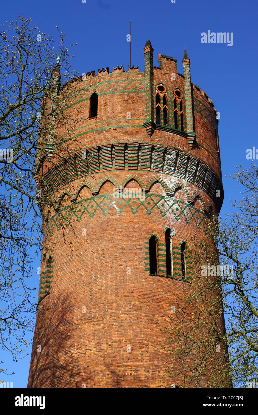 Water tower, formerly part of the city fortifications Stock Photo - Alamy