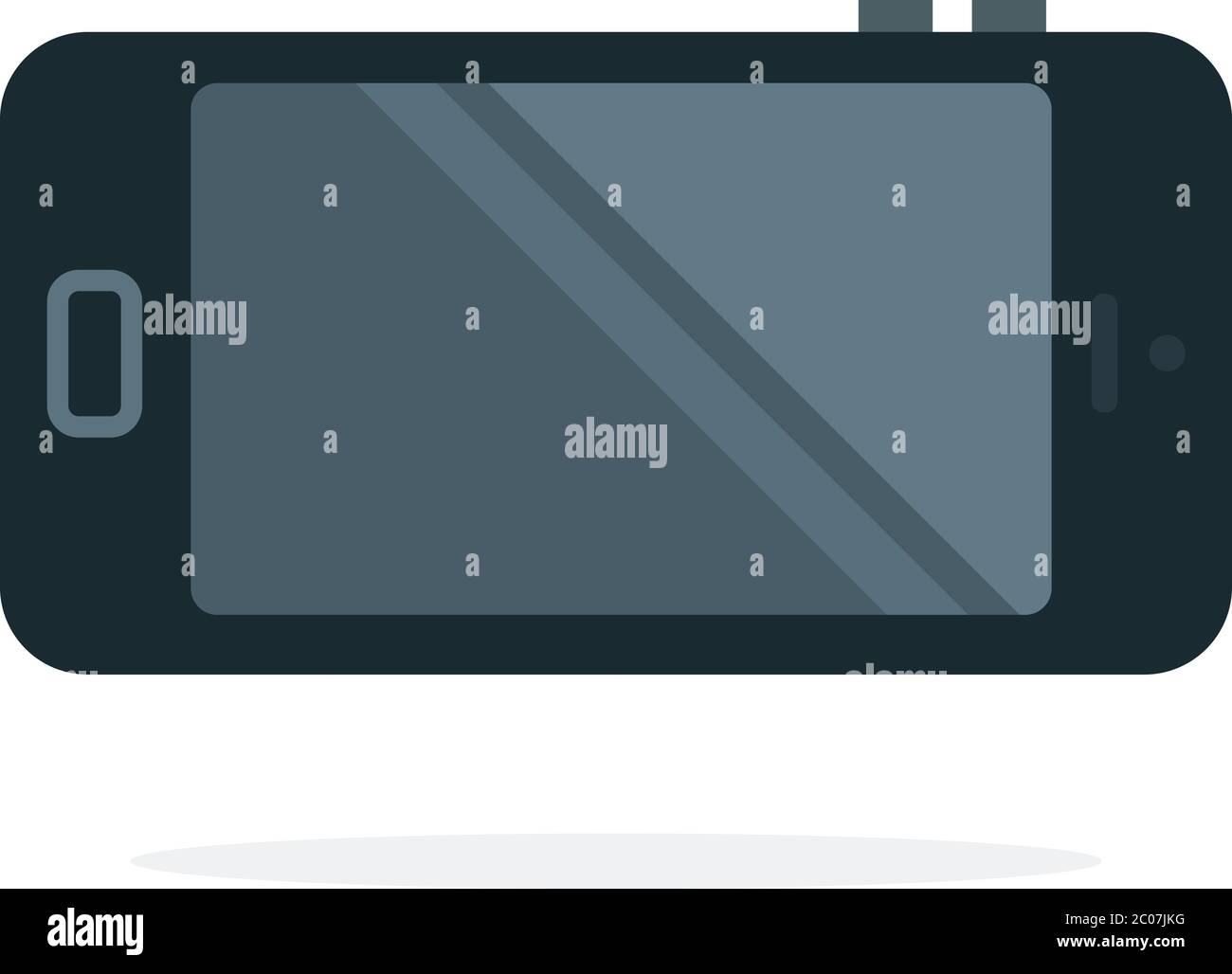 Phone screen mockups cellphone Stock Vector Images - Alamy