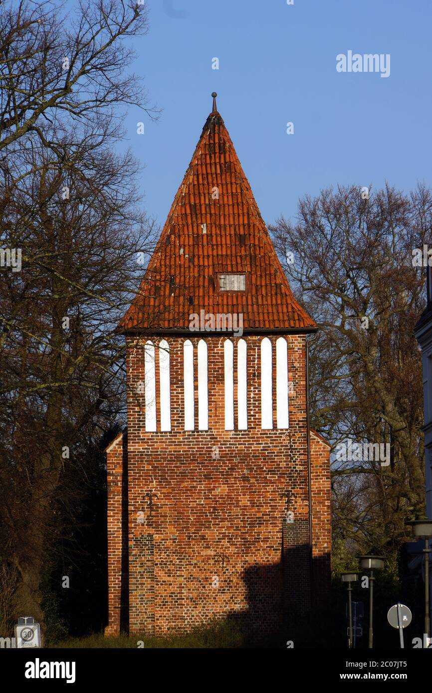 Water tower, formerly part of the city fortifications Stock Photo - Alamy