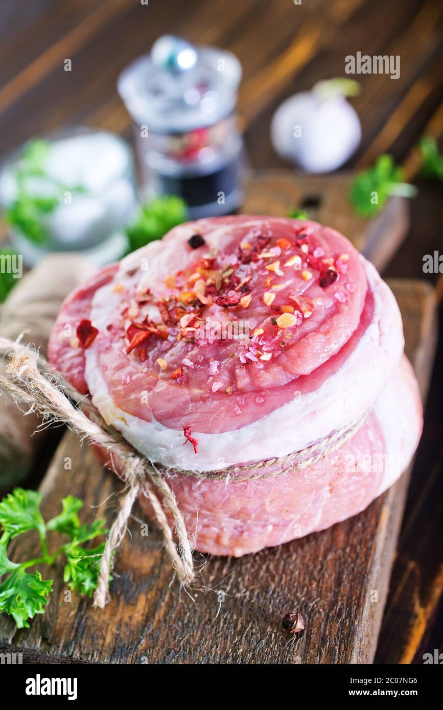 Smoked fatback hi-res stock photography and images - Alamy