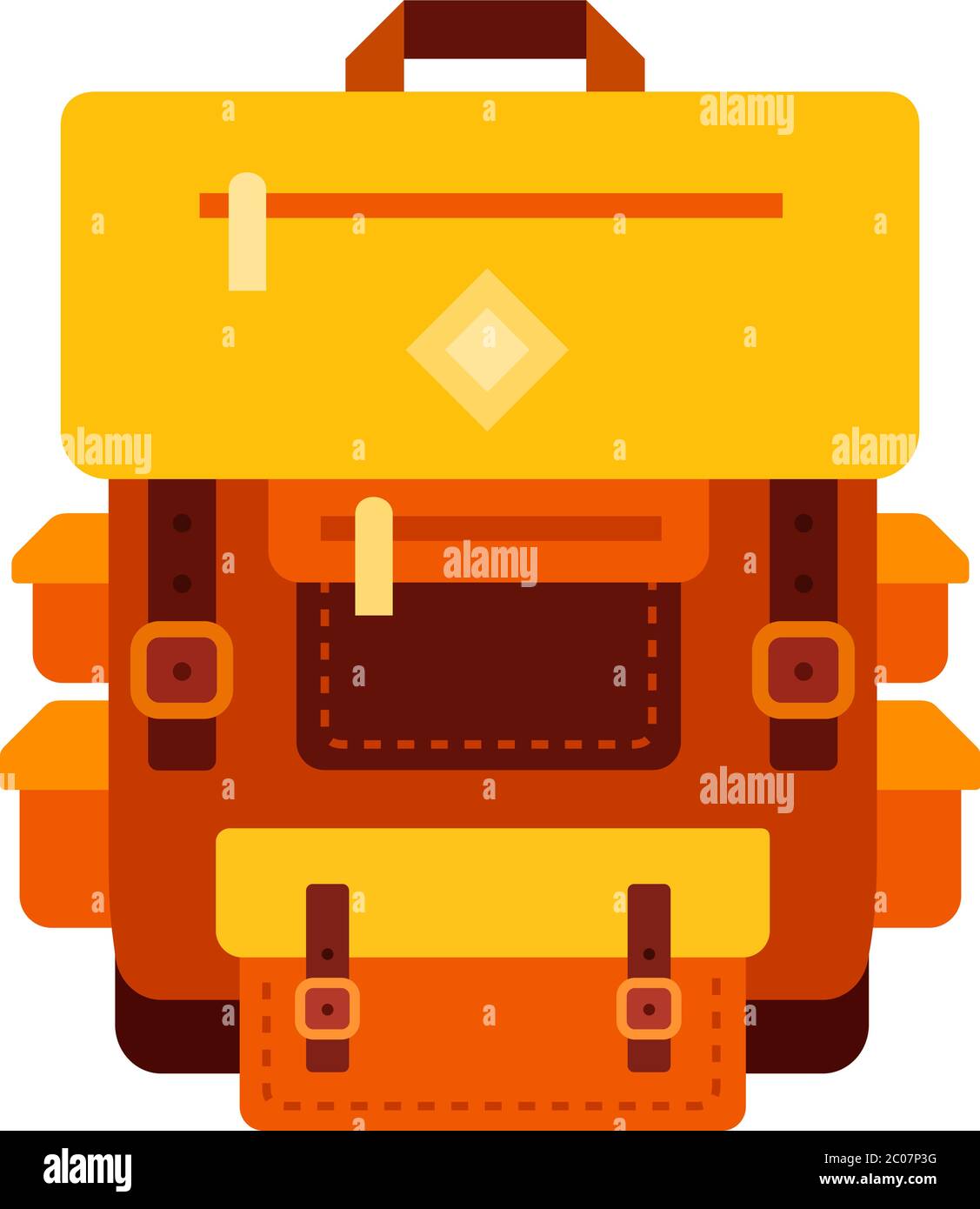 Pack strap carry Stock Vector Images - Alamy