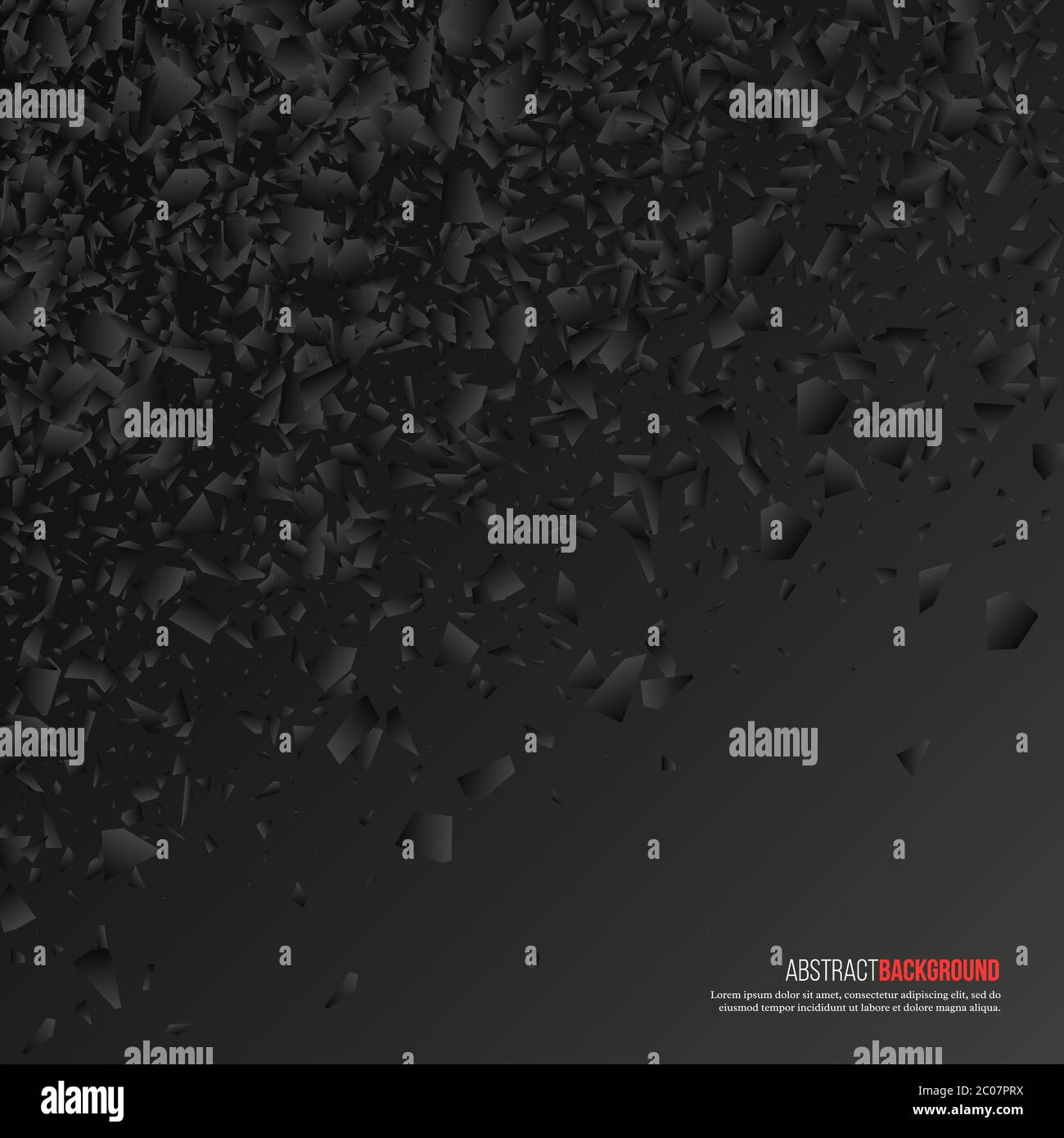 Abstract black explosion. Geometric background Stock Vector Image & Art ...